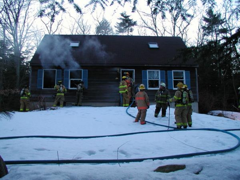 Structure Fire Greenleaf Parsons Rd – York, Maine Fire Department