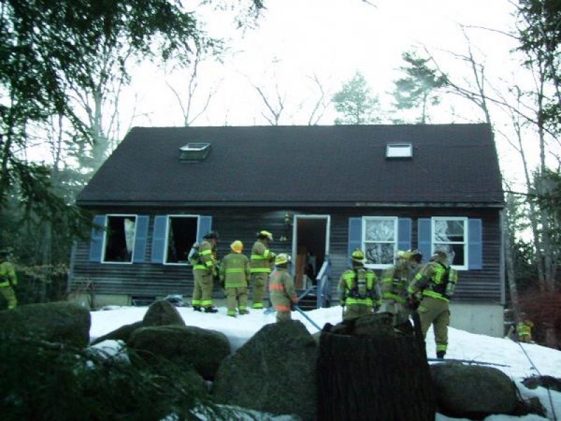 Structure Fire Greenleaf Parsons Rd – York, Maine Fire Department